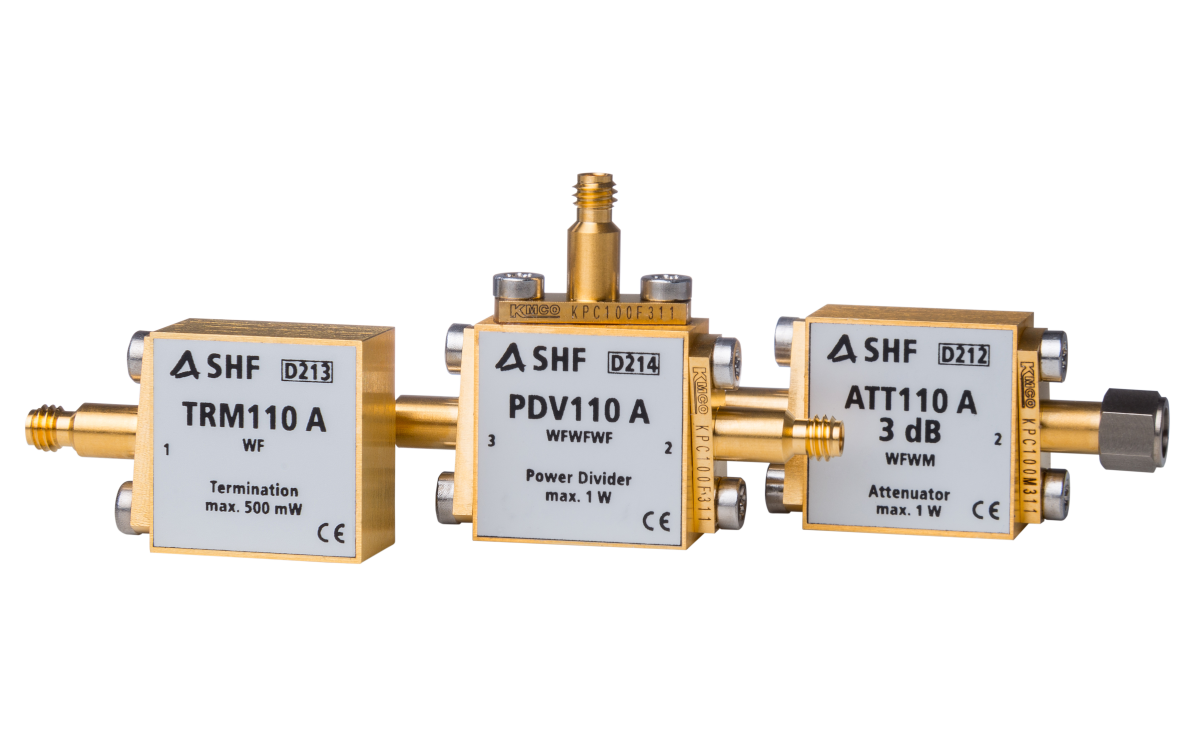 New Series of 67 & 110 GHz Passive Devices | SHF's New Products